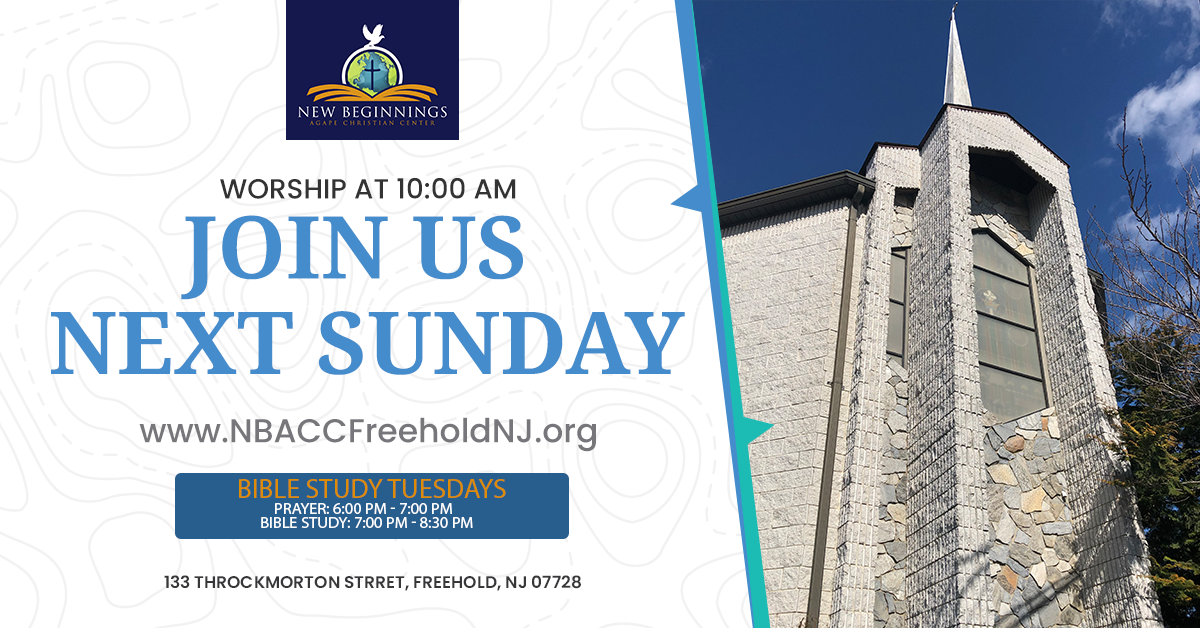 New Beginnings Agape Christian Center - NBACC, Freehold NJ, Freehold Church